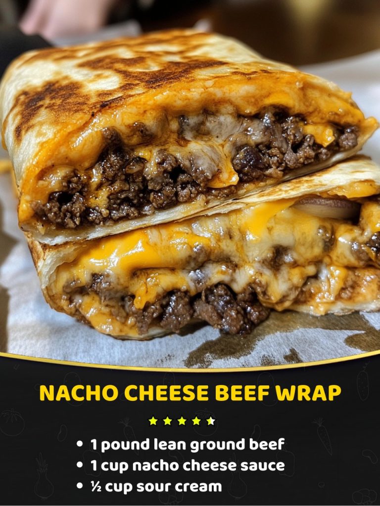 Nacho Cheese Beef Wrap – Recipes Pro