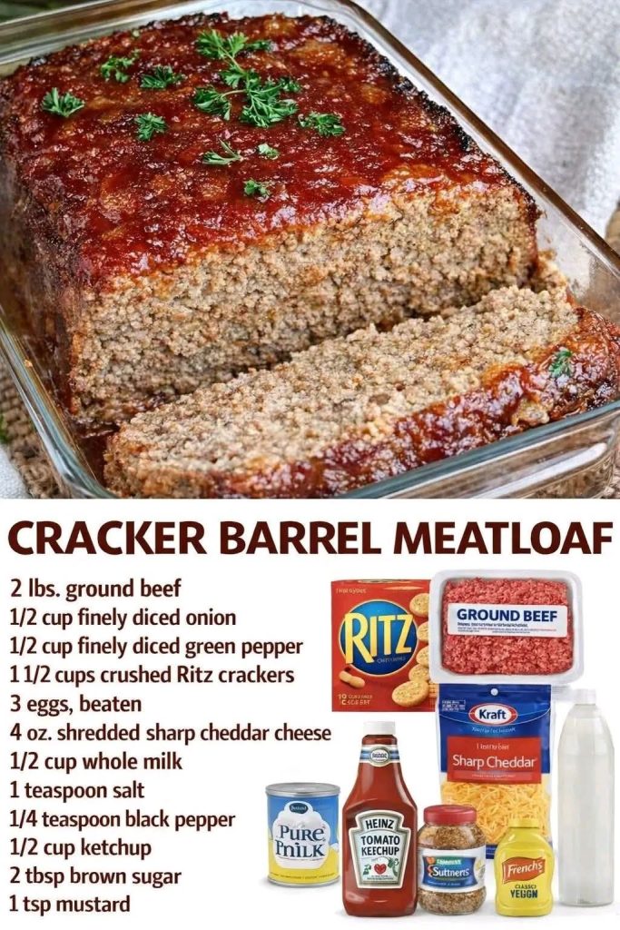 Cracker Barrel–Style Meatloaf – Recipes Pro