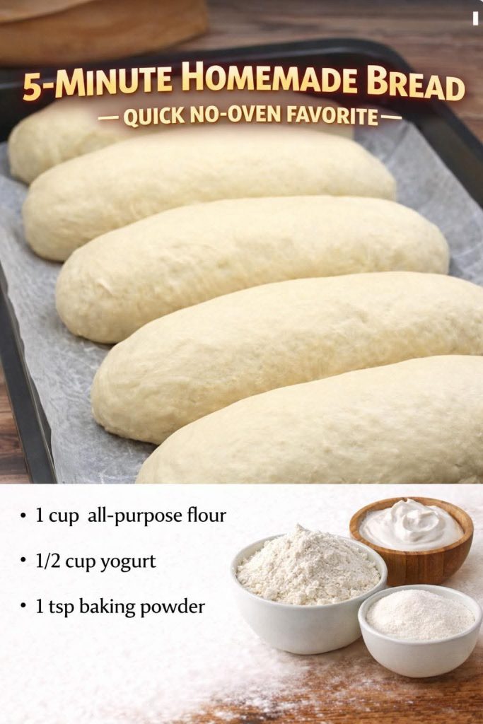 5-Minute Homemade Bread – Recipes Pro