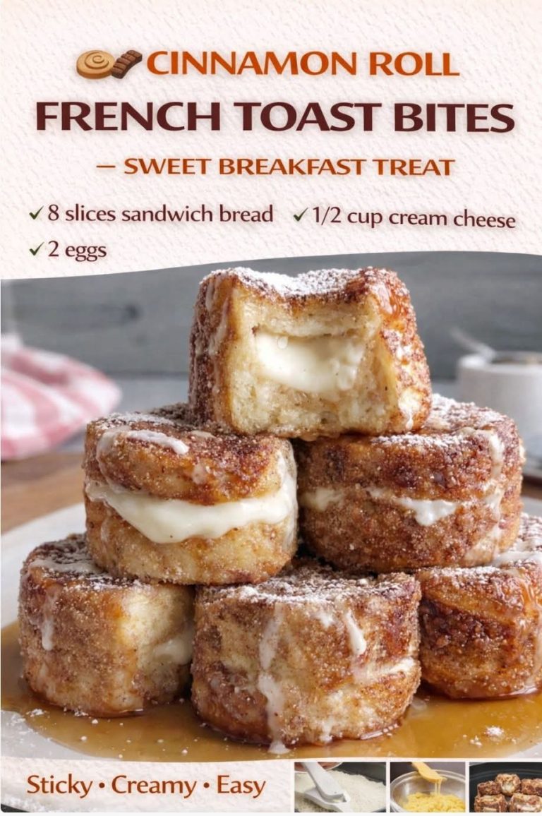 Cinnamon Roll French Toast Bites – Recipes Pro