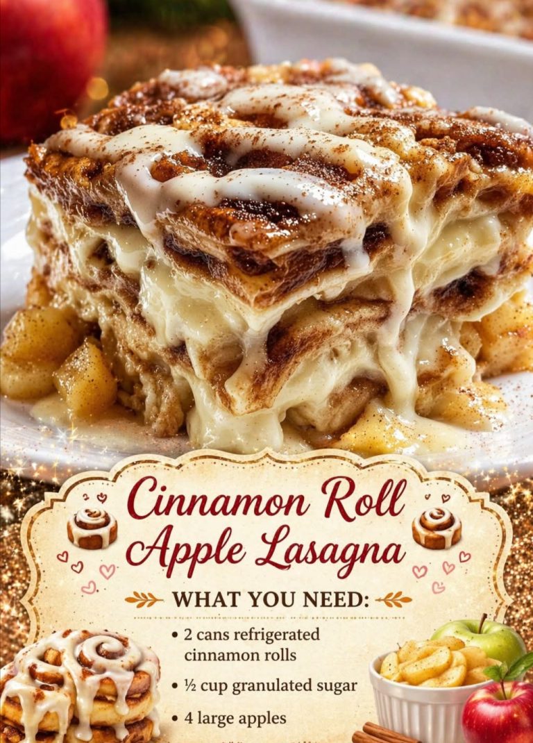 Cinnamon Roll Apple Lasagna – Recipes Pro