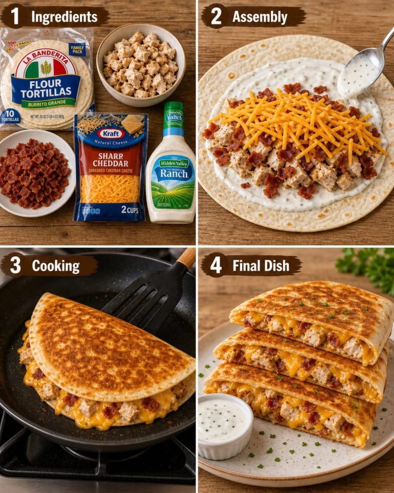Crispy Skillet Chicken Bacon Ranch Melts – Recipes Pro
